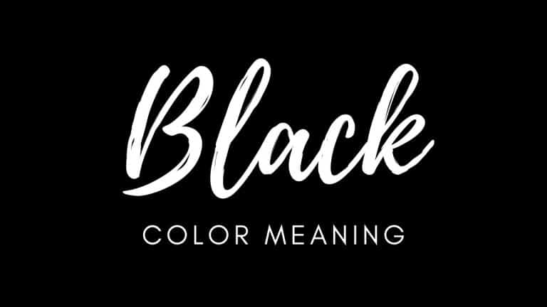 4 Colors That Represent Death (Black, White, Purple, Green)