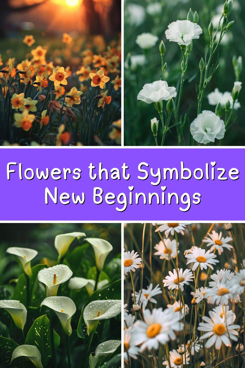 12 Flowers that Symbolize New Beginnings (List & Pictures)