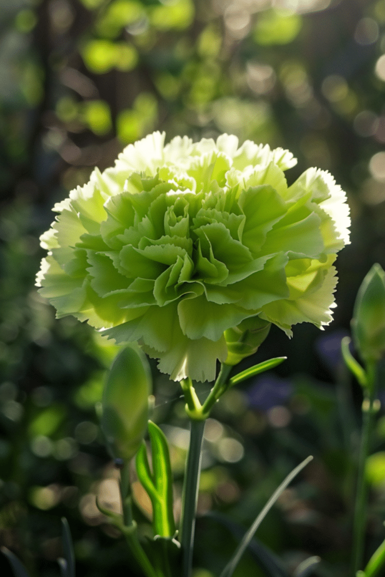 Green Carnation Flower Meaning & Symbolism