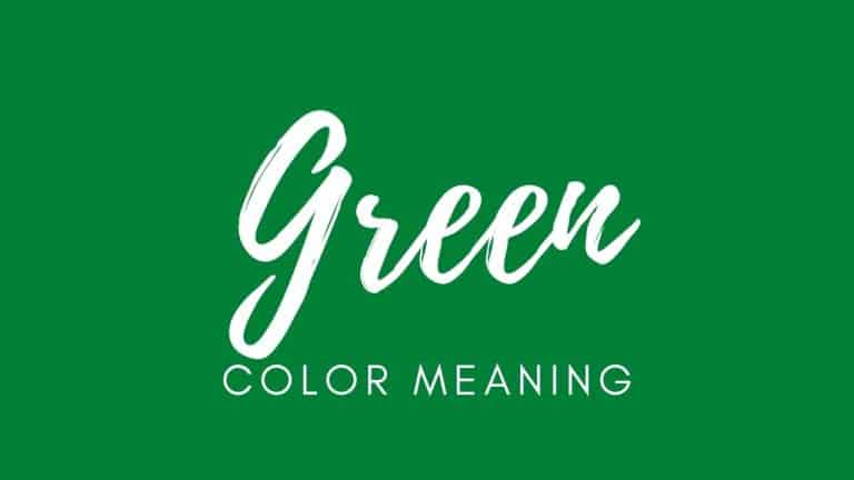 The Two Colors That Represent Life (Green and Red)
