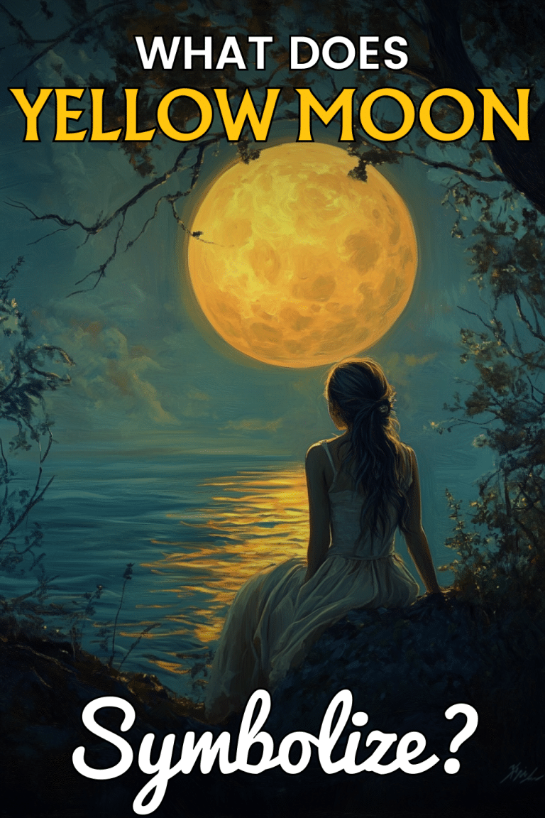 Yellow Moon Meaning and Symbolism (aka Harvest Moon)