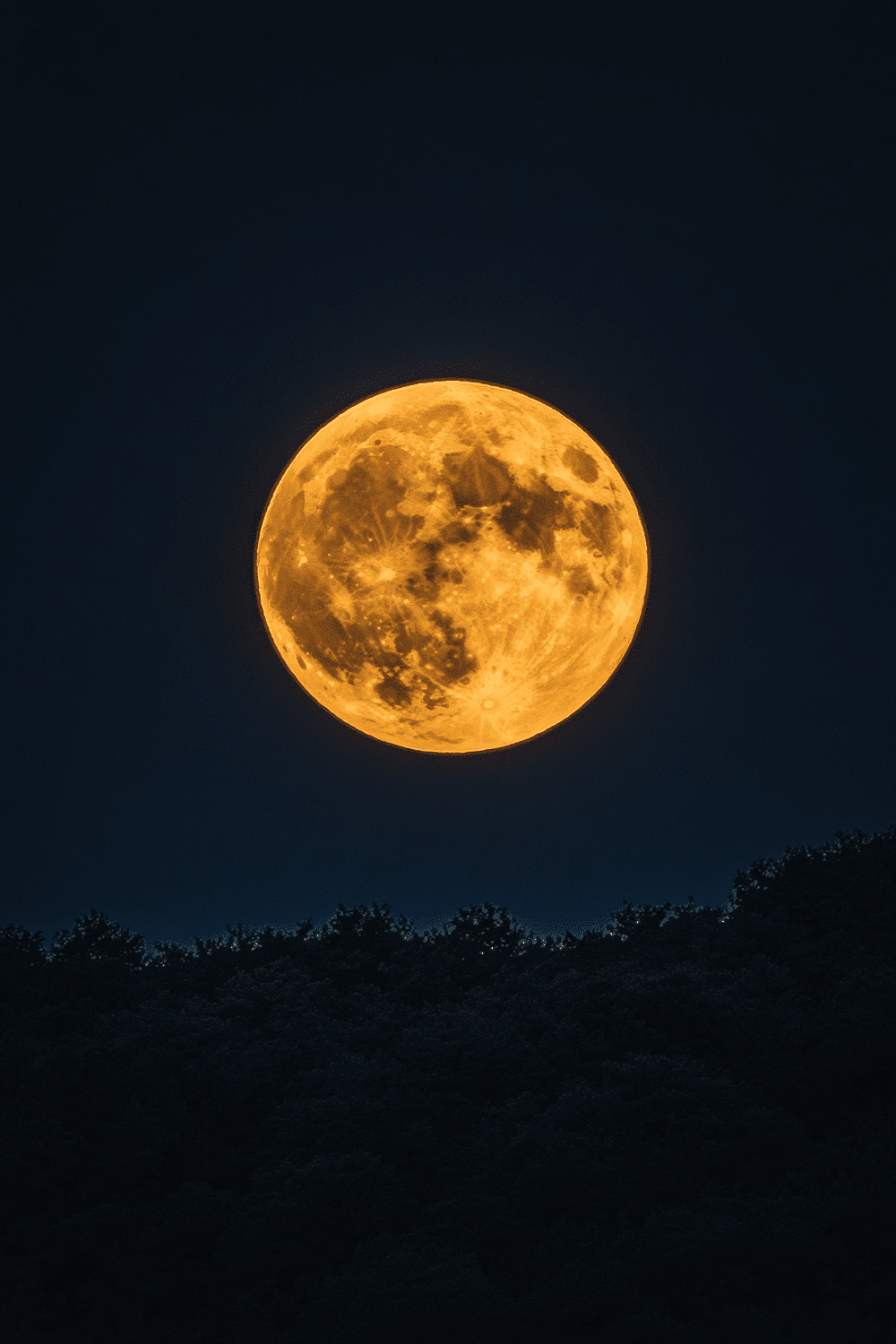 Yellow Moon Meaning and Symbolism (aka Harvest Moon)