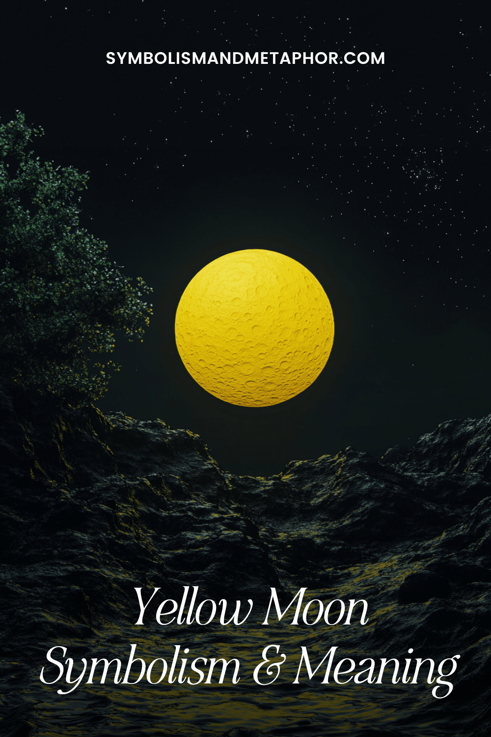 Yellow Moon Meaning and Symbolism (aka Harvest Moon)