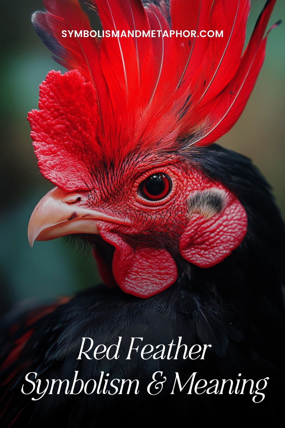 Red Feather Meaning and Symbolism (Happiness and Hope)