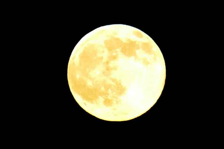 Yellow Moon Meaning and Symbolism (aka Harvest Moon)