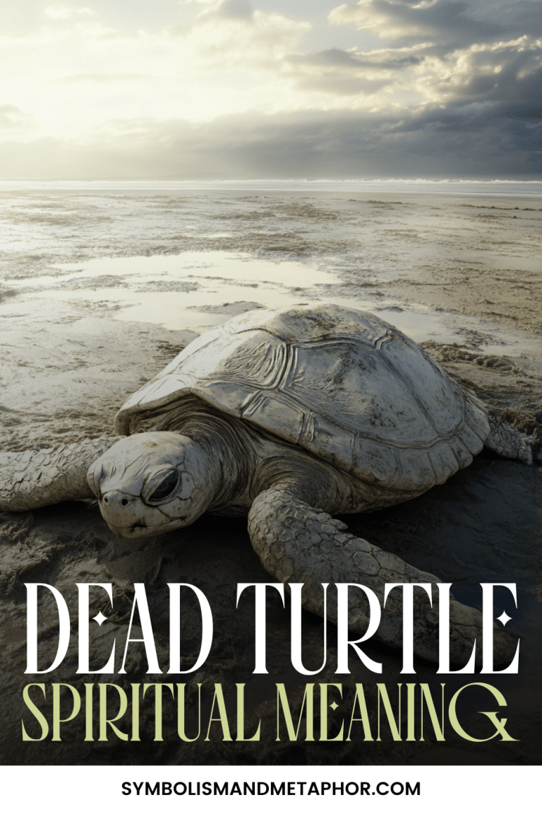 Dead Turtle Spiritual Meaning and Symbolism (9 Omens)