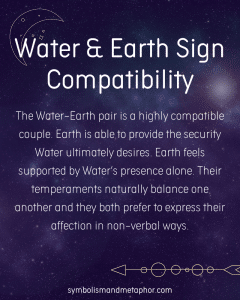 Water & Earth Sign Compatibility: Love and Relationships