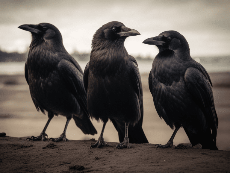3 Crows Spiritual Meaning and Symbolism (9 Omens)