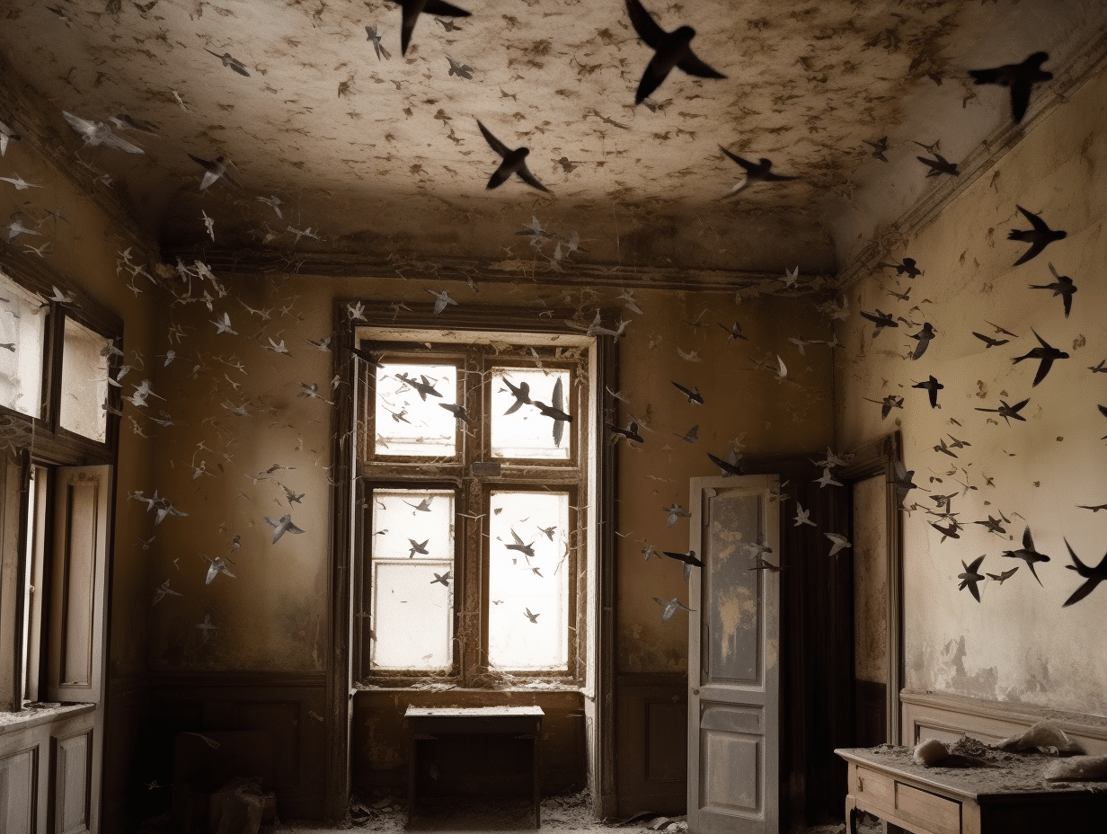 Dreaming of Birds Flying in House - What it Means (Peace)