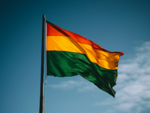 Green, Yellow and Orange Flags: The Rarest Color Combination?