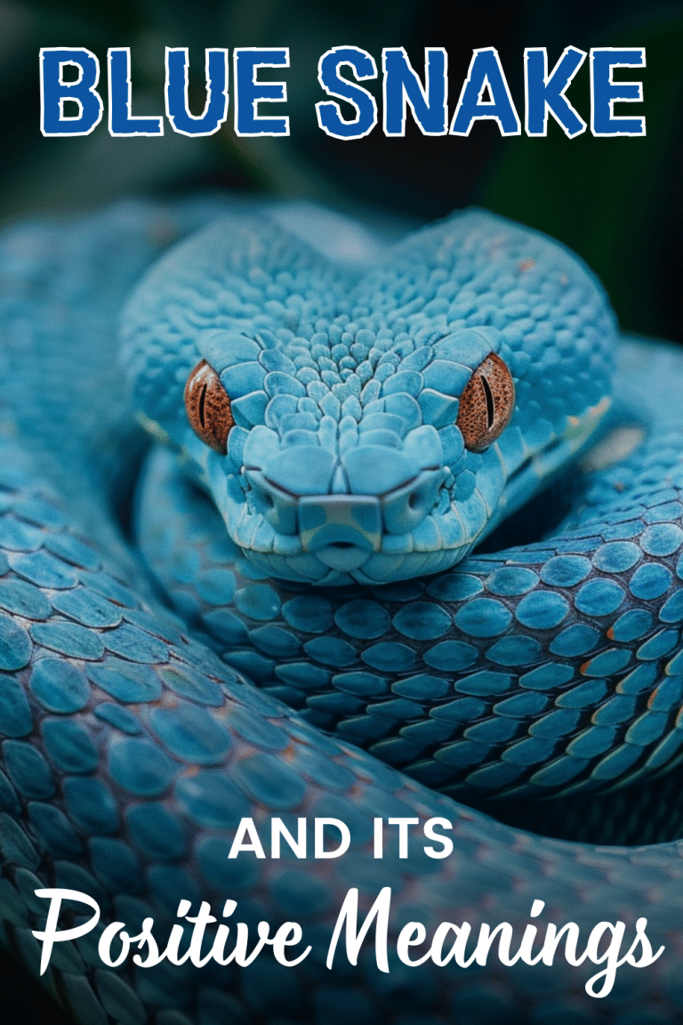 Blue Snake Spiritual Meaning and Symbolism (11 Omens)